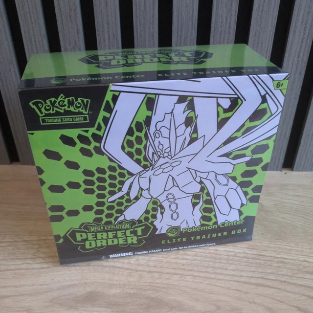 POKÉMON TCG PERFECT Order Pokemon Center Elite Trainer Box ETB New and ...