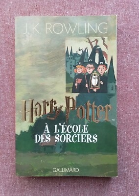 LIVRE HARRY POTTER 1 à l'école des sorciers - Folio Junior / Edition ...