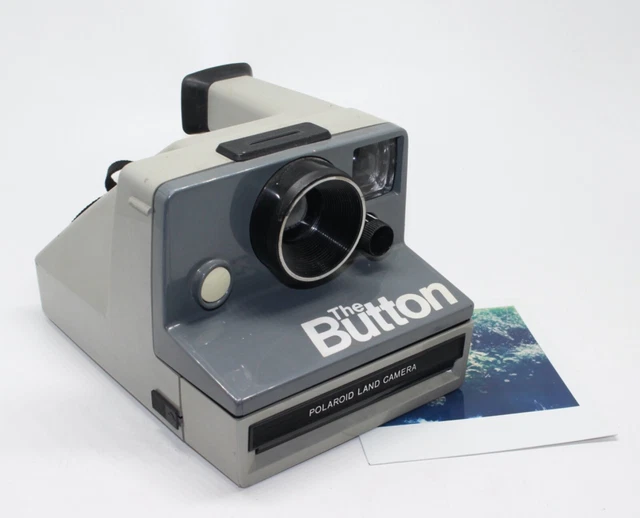 POLAROID THE BUTTON Instant Land Camera - Uses modern SX-70 Film ...