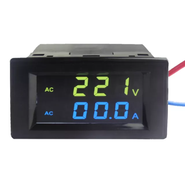 AC 300V 450V Dual LCD Digital Display Voltage Current Meter Voltmeter ... AC 300V 450V Dual LCD Digital Display Voltage Current Meter Voltmeter ...