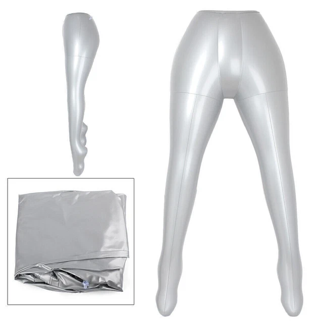 TROU LEG MANNEQUIN Body Dummy Torso Model Inflatable Female Pants ...