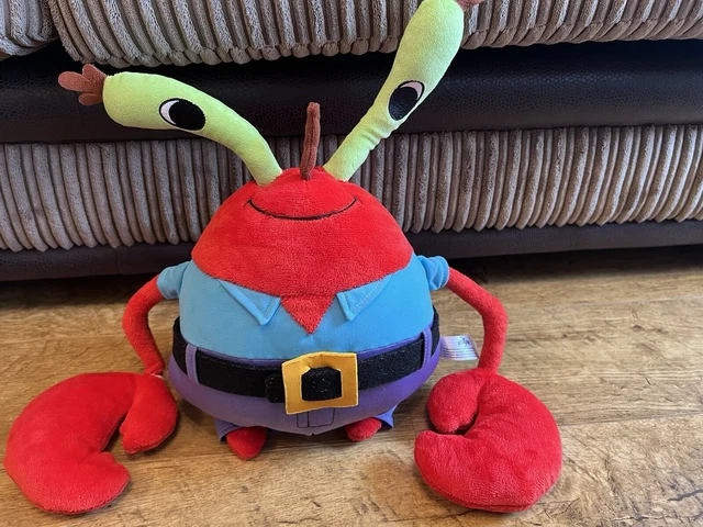 UNIVERSAL STUDIOS MR Crabs SpongeBob Plush Cuddly Toy 14” £25.00 ...