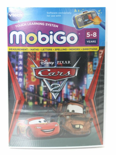 VTECH MOBIGO CHILDRENS Disney Pixar Cars 2 Learning Games for 5-8yrs £ ...