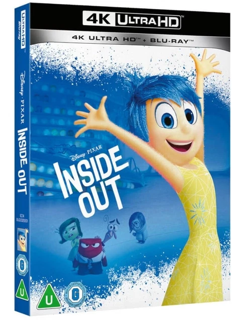 DISNEY PIXAR INSIDE Out 4K UHD Ultra HD Blu Ray New & Sealed £9.99 ...