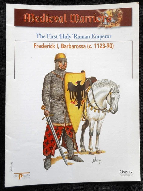 DEL PRADO FREDERICK I Barbarossa Medieval Warriors Booklet MW016 Holy ...