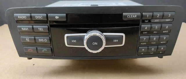 MERCEDES-BENZ W246 B-KLASSE Comand Radio Headunit CD-W NTG4.5 ECE ...