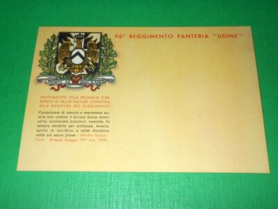 CARTOLINA MILITARIA - 96° Reggimento Fanteria UDINE 1940 ca EUR 7,19 - PicClick IT