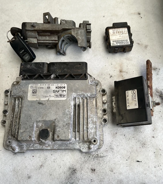FORD RANGER MK2 Bt50 Facelift Complete ECU Kit 2.5 Tdci Diesel 2006 ...