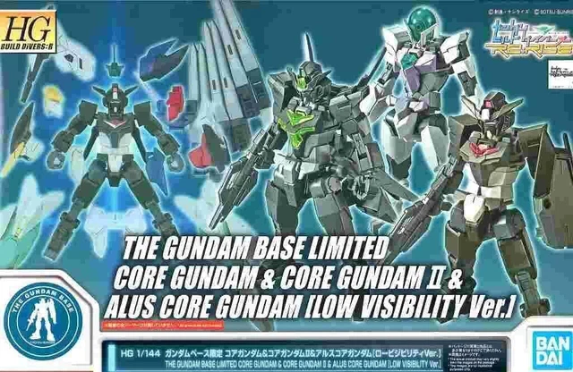 Bandai Spirits Hg Gundam Core Gundam Core Gundam Ii Alus Gundam Set 1