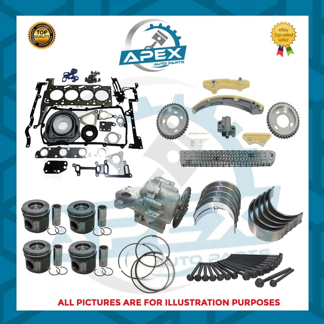 FORD TRANSIT 2.2 TDCI Diesel Moteur Srfa Kit Chaîne Distribution ...