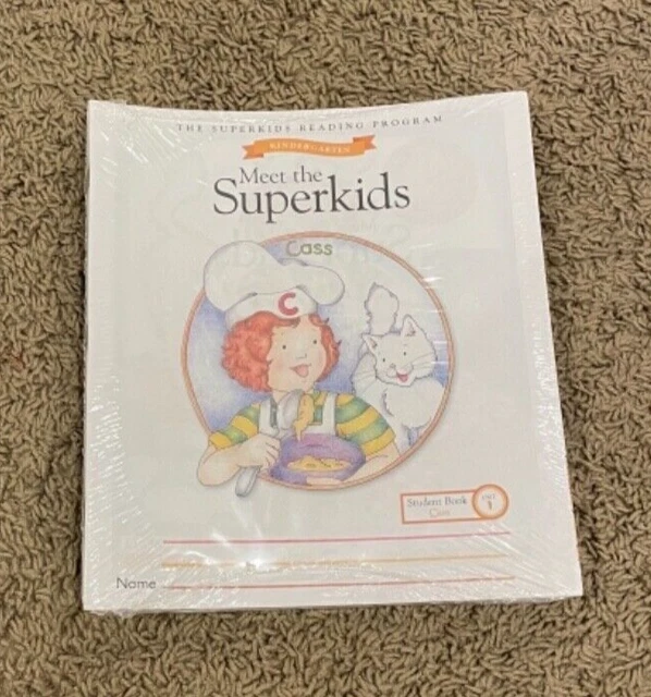 THE SUPERKIDS READING Program Kindergarten Student Book Units 1-13 New ...