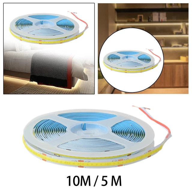 FLEXIBLE LED TAPE Light COB LED Strip Lights for DIY Lighting Projects ...