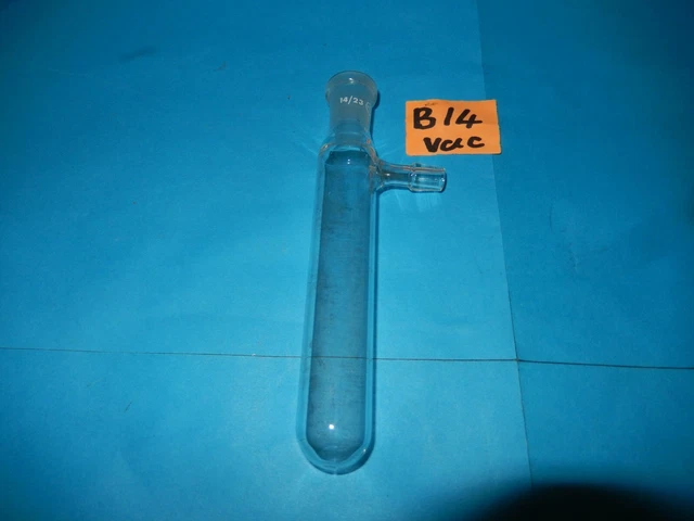QUICKFIT SIDE ARM test tube adapter lab glassware laboratory equipment ...