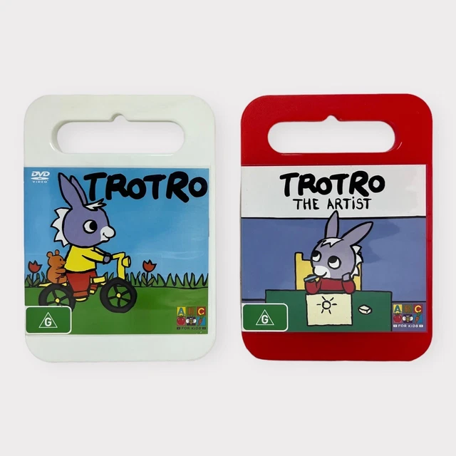 TROTRO 2X DVD Bundle - Trotro + Trotro The Artist (ABC for Kids ...