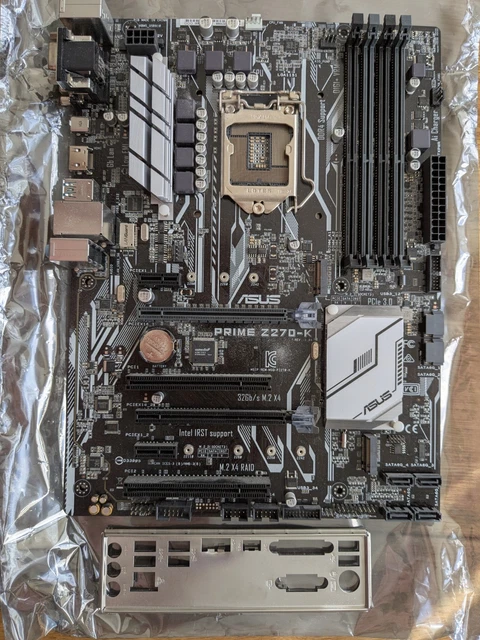 ASUS PRIME Z270-K Motherboard Working Free Celeron Cpu £68.28 - PicClick UK