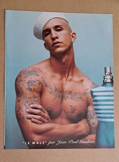 JEAN PAUL GAULTIER - LE BEAU MALE ADV Clipping EUR 3,00 - PicClick IT