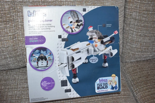 WILKO BLOX GALAXY Explorer Interstellar Spaceship Building Block Set ...