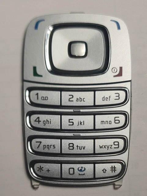 NOKIA 6102 TASTIERA Tasti Keyboard Silver EUR 4,99 - PicClick FR