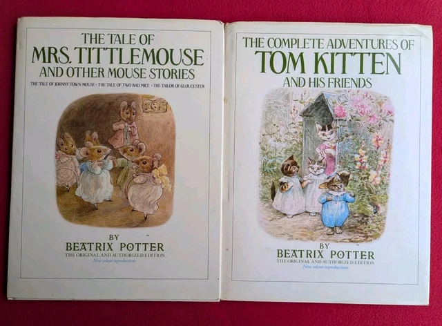 BEATRIX POTTER TALE Of Mrs Tittlemouse The Adventures Of Tom Kitten ...