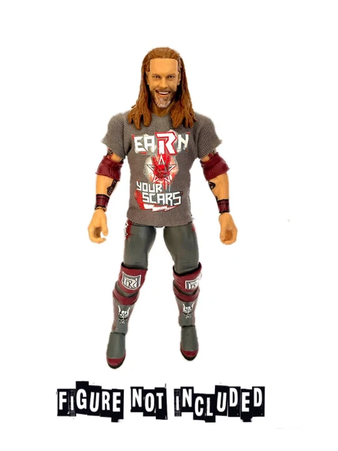 WWE EDGE 'EARN Your Scars' Custom Shirt For WWE Mattel Figures. £3.89 ...