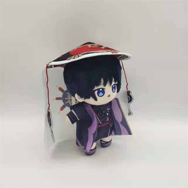 8'' GENSHIN IMPACT Scaramouche Plush Doll Cosplay Stuffed Toy Plushie ...