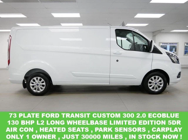 73 FORD TRANSIT Custom 300 2.0 Ebl 130 Bhp L2 Long Limited 5Dr ( Nav ...