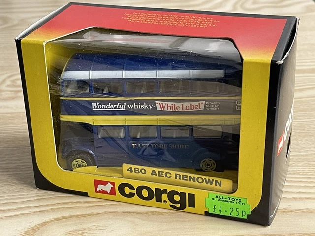 VINTAGE 1980S, CORGI No 469 Routemaster Bus in Blue..East Yorkshire ...