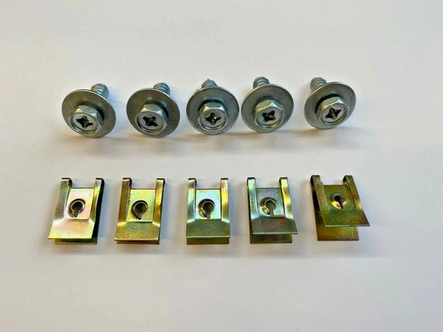 BMW WHEEL ARCH Engine Cover Undertray Metal Torx Screw Speed Spire U ...