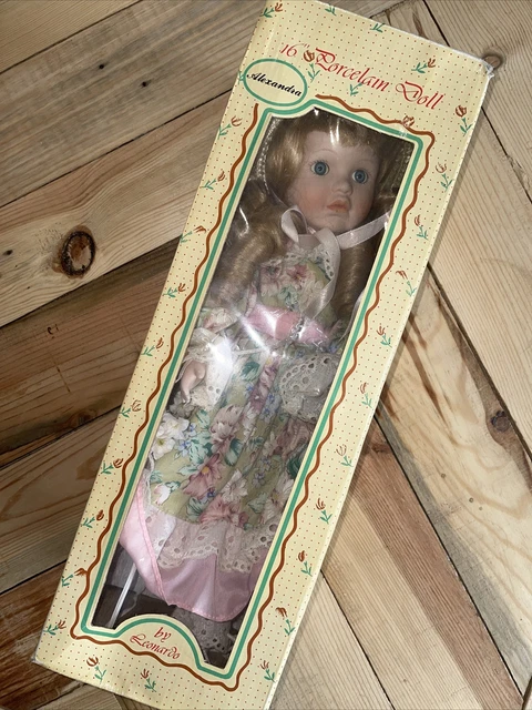 VINTAGE 16” PORCELAIN Doll “Alexandra” LP2534 By Leonardo Collection £3 ...