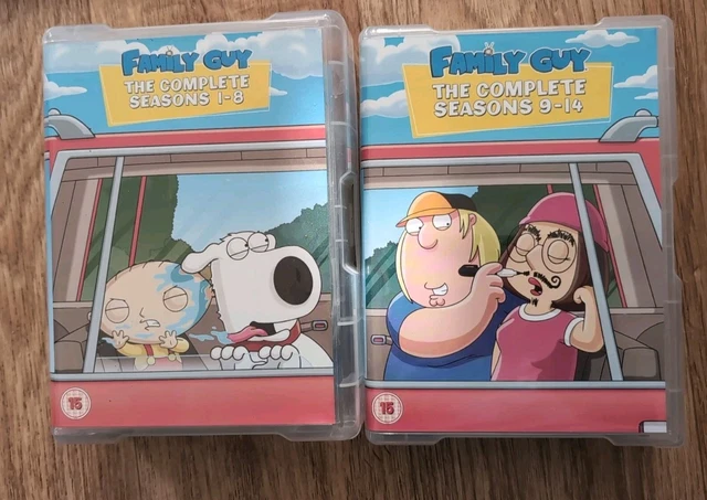 FAMILY GUY SERIES 1-14 DVD Box Sets £14.99 - PicClick UK