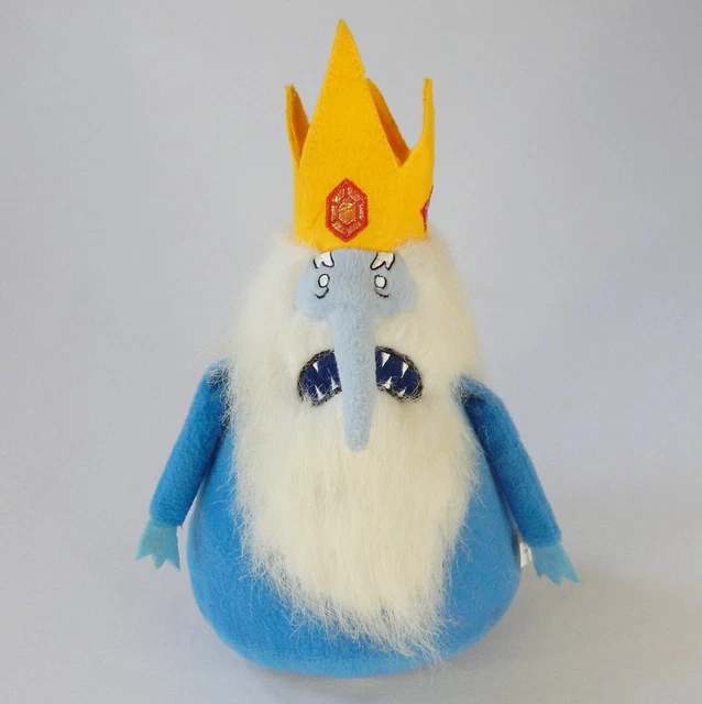 CARTOON NETWORK ADVENTURE Time Blue Ice King Wizard Plush Stuffed ...