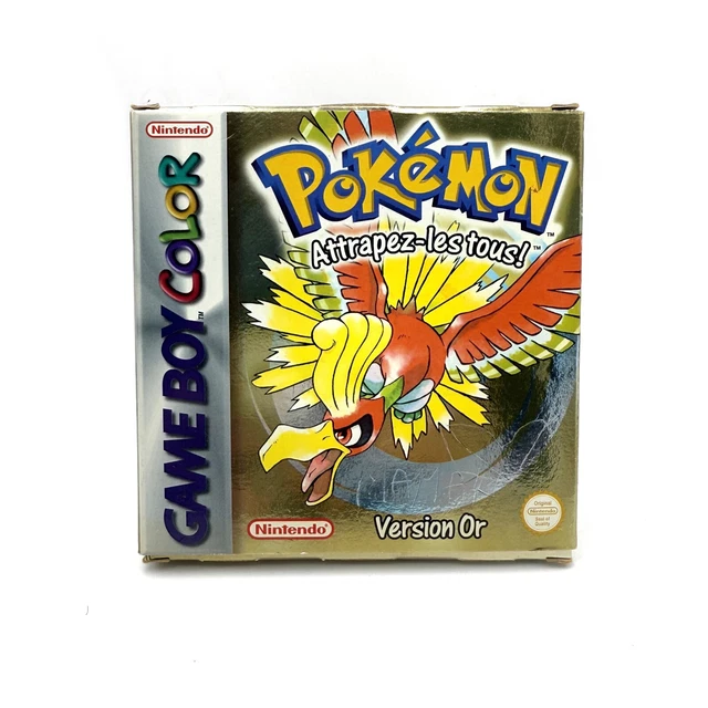 POKEMON VERSION OR Nintendo Game Boy Color COMPLET FRA EUR 269,99 ...