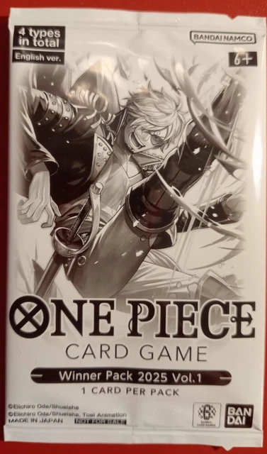 TOURNAMENT WINNER PACK 2025 Vol. 1 Booster - Sealed - One Piece ...