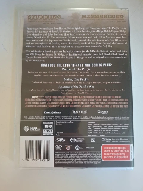 THE PACIFIC DVD Movie 6 Disc Box Set Region 4 Military £11.95 - PicClick UK