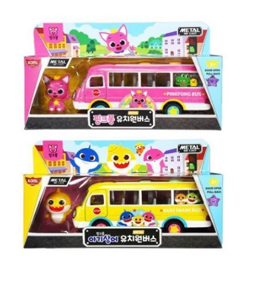 PINKFONG BABY HAI Kindergarten Bus Pinkfong Baby Hai Figur K-Toy EUR 30 ...