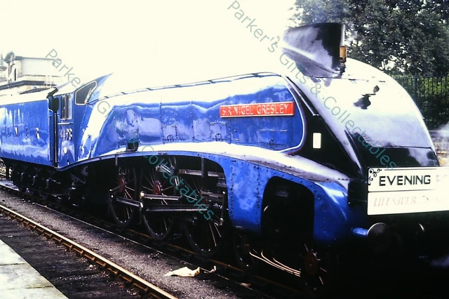 35MM RAILWAY SLIDE LNER Steam Locomotive Class A4 4498 Sir Nigel ...