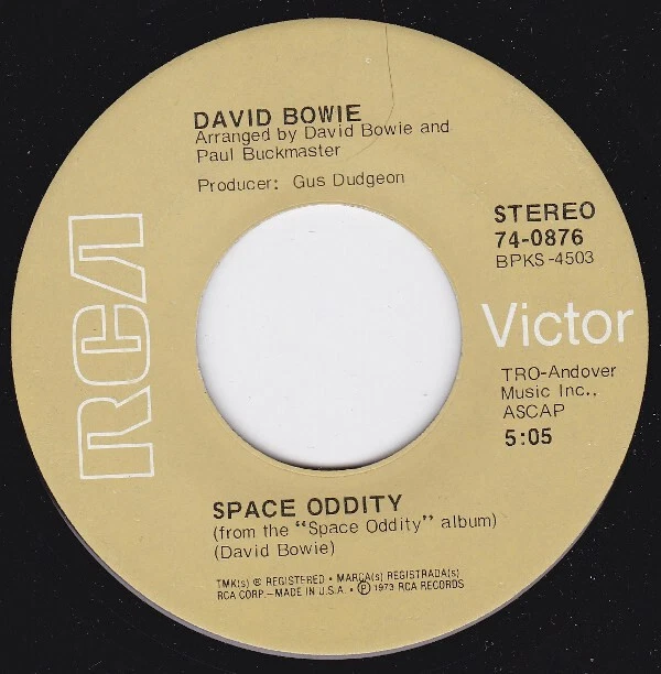 DAVID BOWIE - Space Oddity (7", Single, RE) £25.99 - PicClick UK