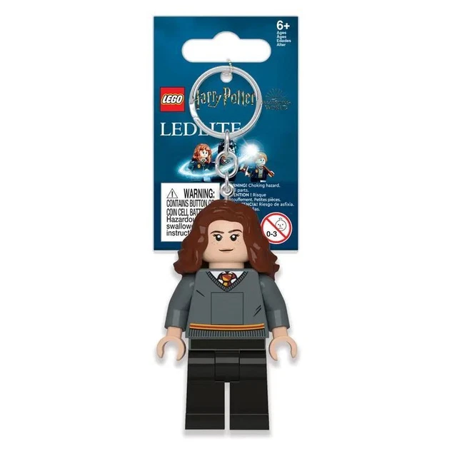 LEGO HERMIONE GRANGER Minifigure Harry Potter Key Light (Keyring ...
