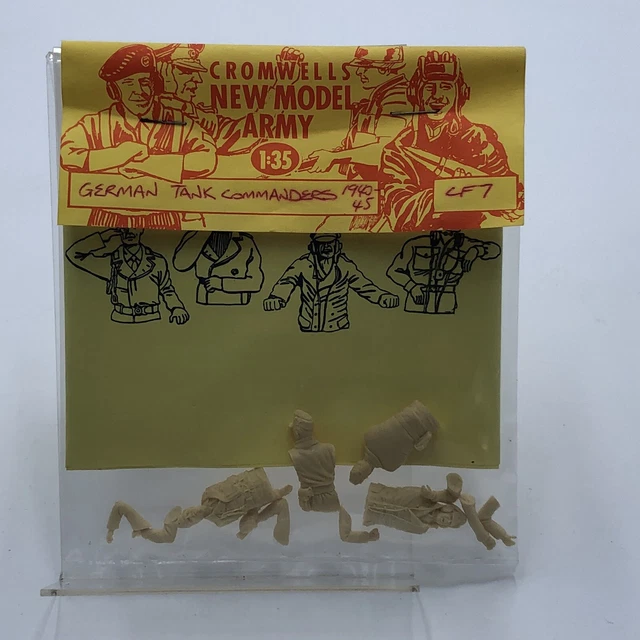CROMWELLS NEW MODEL Army 1/35 German Tank Commanders Resin Kit CF7 £28. ...