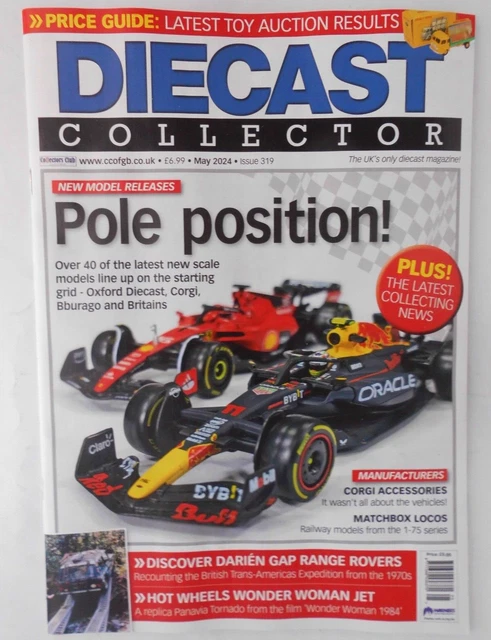DIECAST COLLECTOR MAGAZINE May 2024 Pole position!: New Oxford &Corgi ...
