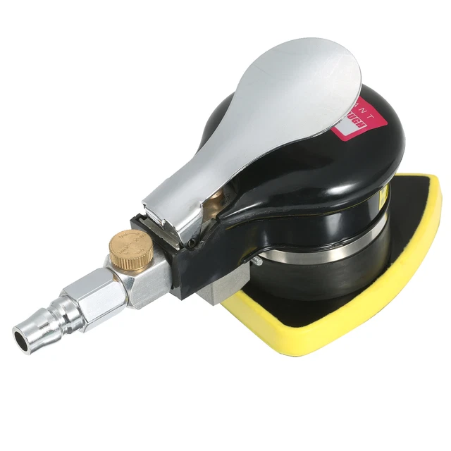 PNEUMATIC RANDOM ORBIT Sander Air Sander Polisher Small Triangular Palm ...