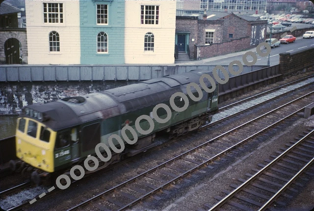 35MM ORIGINAL KODACHROME COLOUR SLIDE OF GREEN CLASS 25 AT CHESTER IN ...