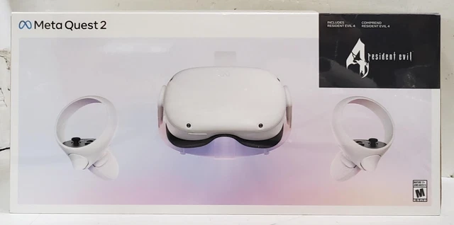 META QUEST 2 All-In-One VR Headset 128GB w/Resident Evil 4 $530 - READ ...