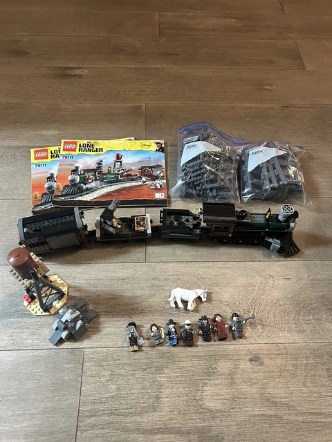 LEGO LONE RANGER Set 79111 Constitution Train Chase 100% Complete EUR ...