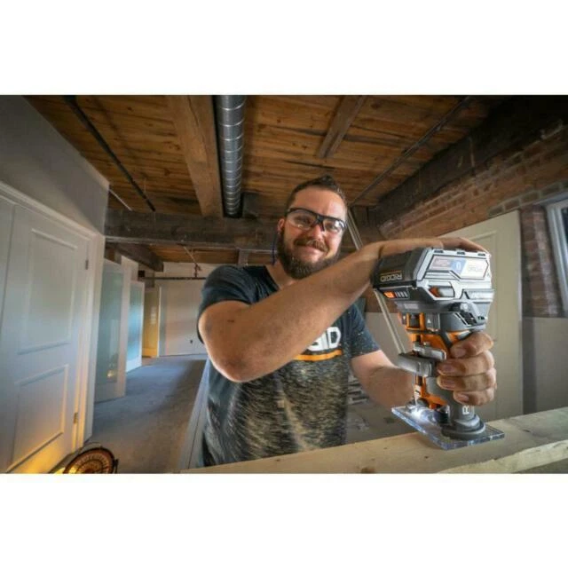 RIDGID R860443B 18V OCTANE Cordless Brushless Compact Router $76.92 ...