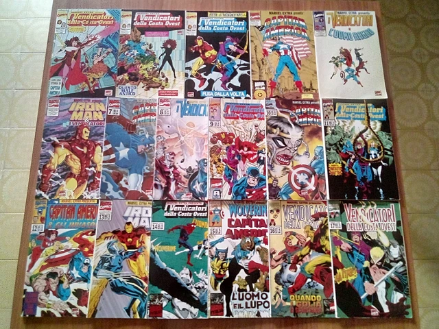 MARVEL EXTRA 1/17 - Serie completa - Vendicatori - Capitan America ...