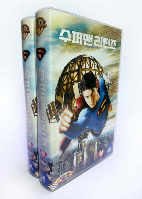 SUPERMAN RETURNS - original Korean VHS release (2006) NTSC - English ...
