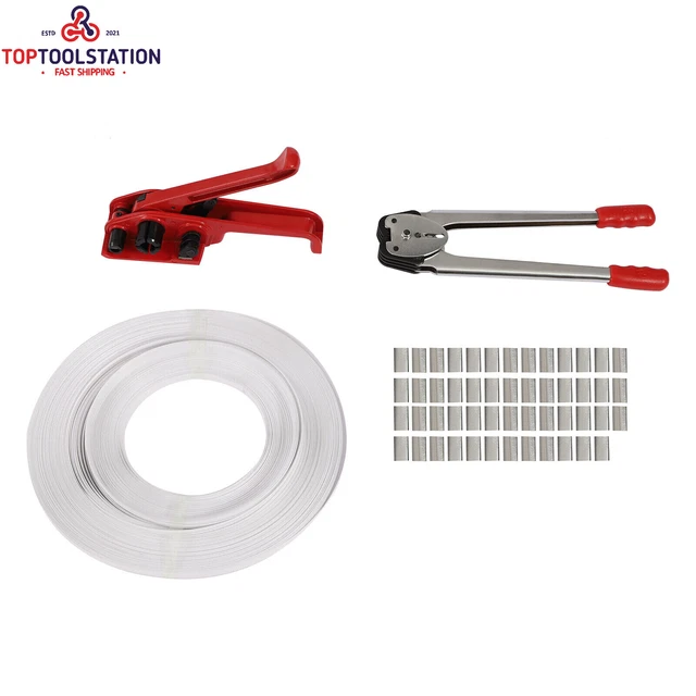 MANUAL BANDING TOOL Strapping Tensioner Packing Bander Heavy Duty ...