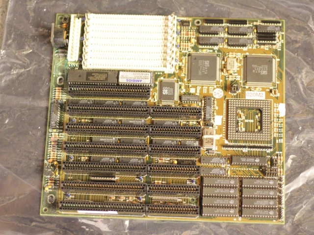 AT MOTHERBOARD FOR 486 ISA SIMM Soyo SY-020M FOR PARTS OR REPAIR £29.99 ...
