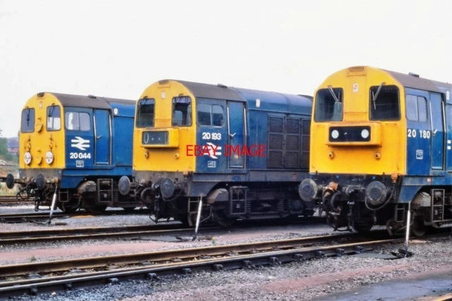 PHOTO CLASS 20 Locos 20044 20193 And 20180 On Shed £1.85 - PicClick UK